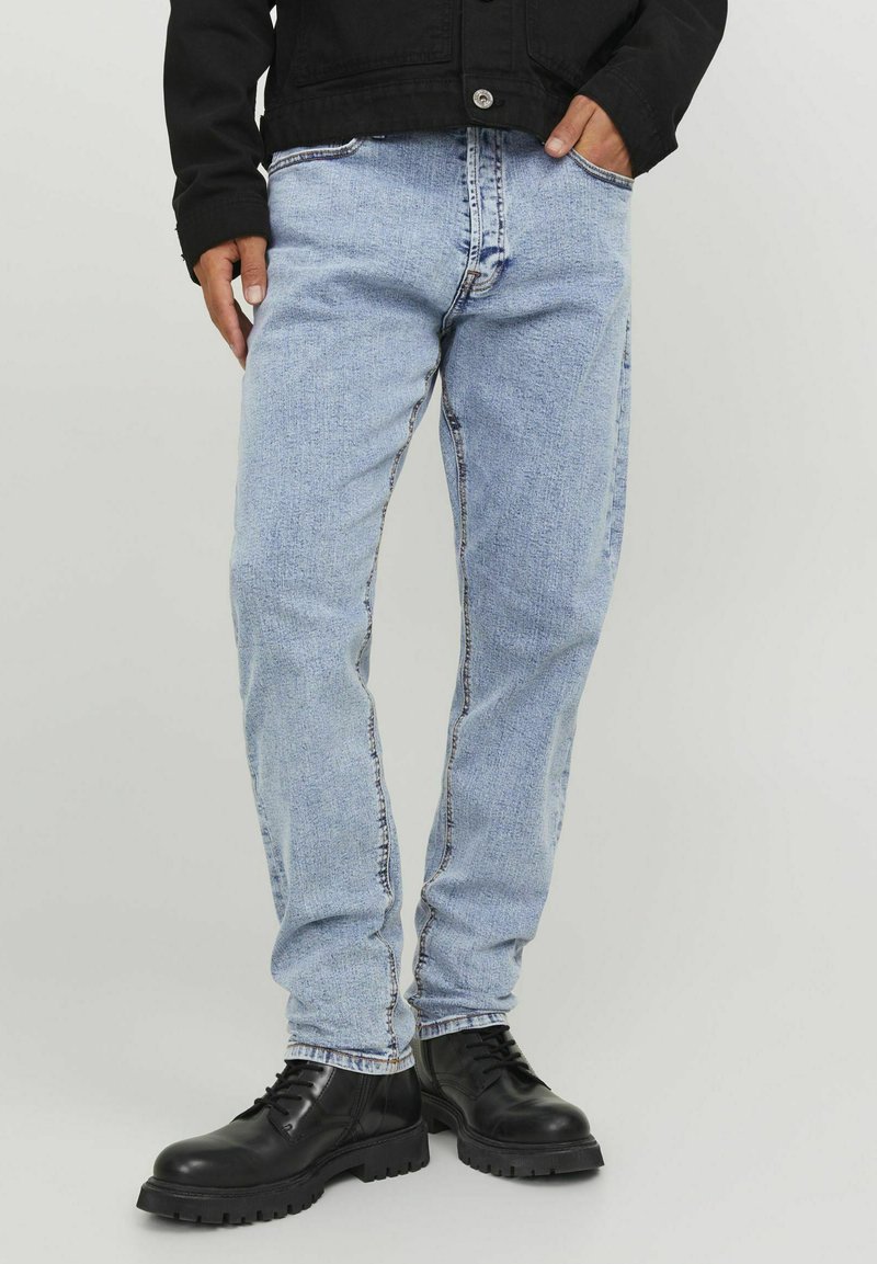 Jack & Jones ERIK ORIGINAL MF - Vaqueros rectos - blue denim - Zalando.es