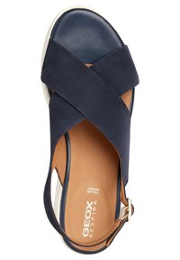 Geox D LAUDARA - Sandalias con plataforma - navy/azul marino - Zalando.es