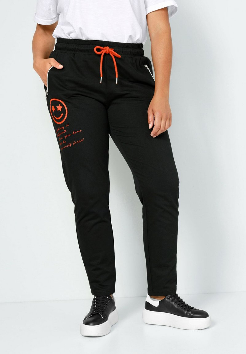 Angel of Style JOGGING SMILEY ELASTIKBUND - Pantalon de survêtement ...