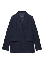 PULL&BEAR DOUBLE-BREASTED CHECK - Blazer - blue - Zalando.de