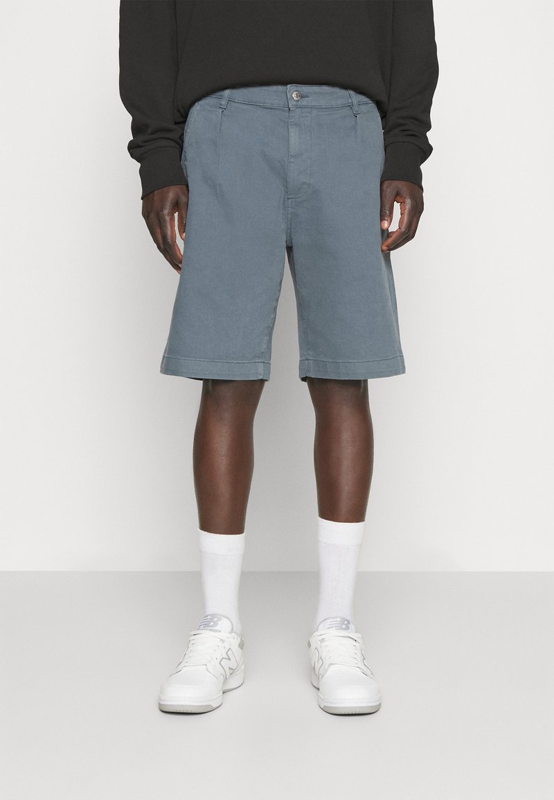 Denim Project Szorty jeansowe/niebieski - Zalando.pl