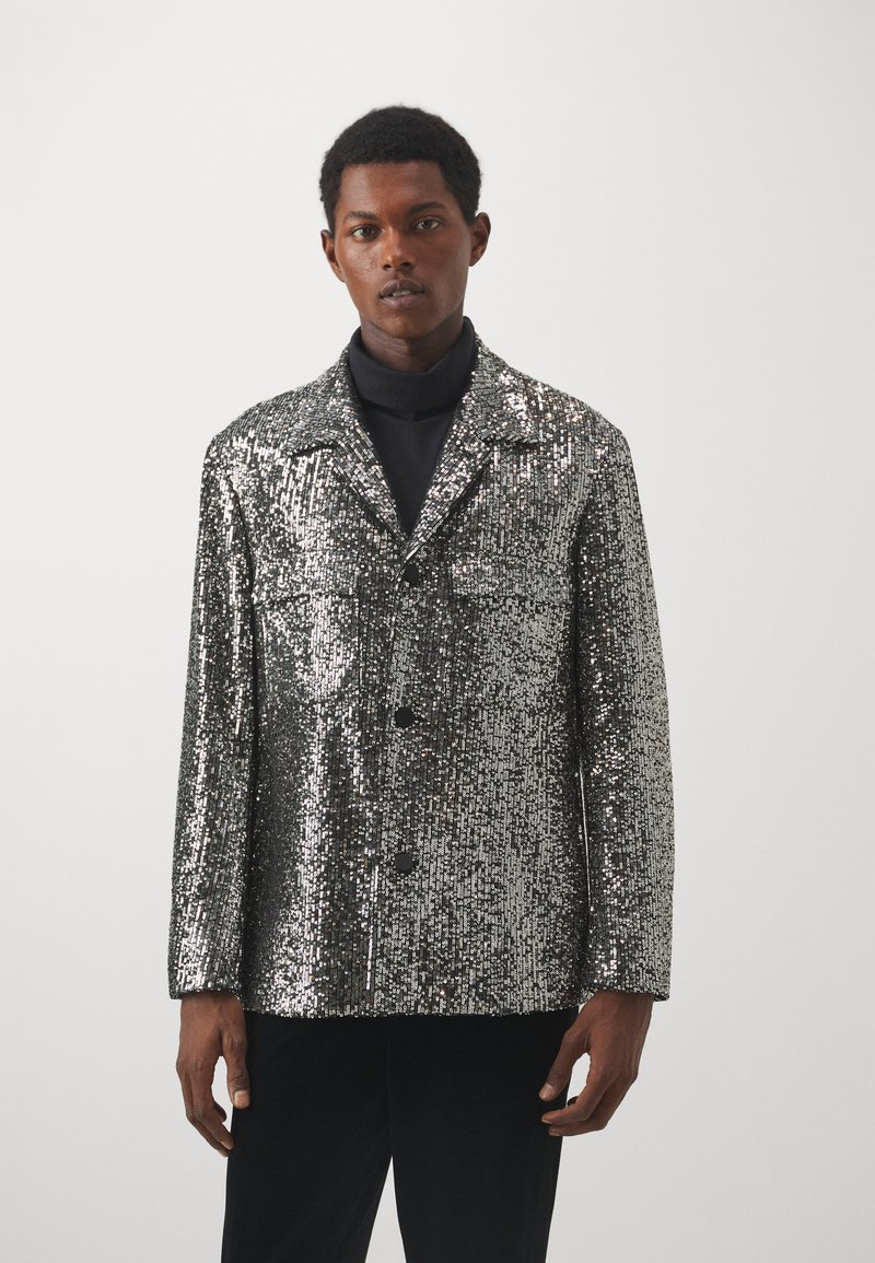 HUGO JOHN - Sakko - silver/silberfarben - Zalando.de