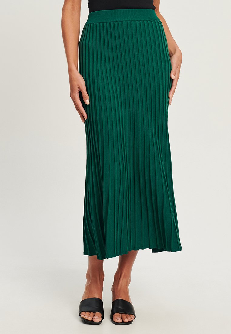 REUX RAY - A-lijn rok - emerald/donkergroen - Zalando.be