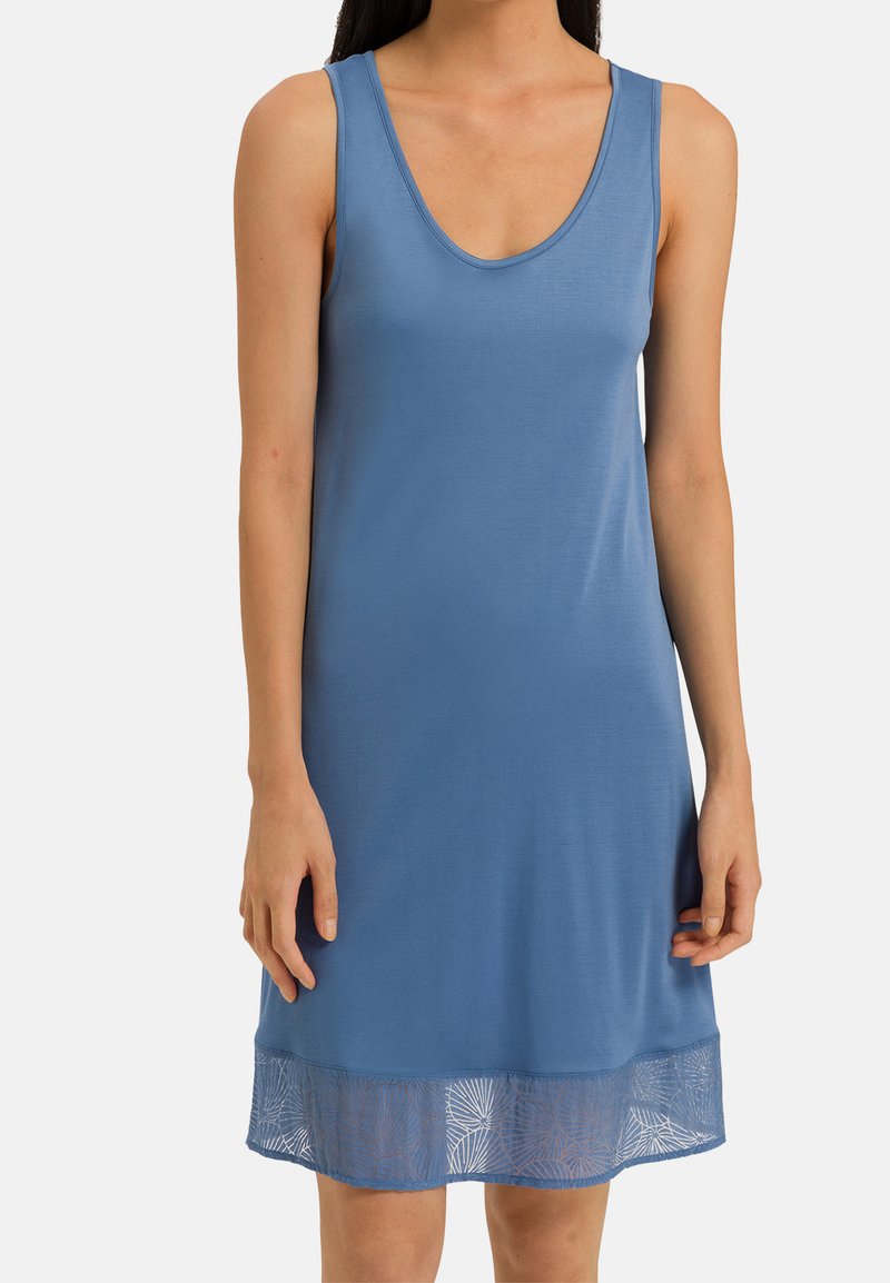 Hanro Nachthemd - dusty blue/blau - Zalando.ch