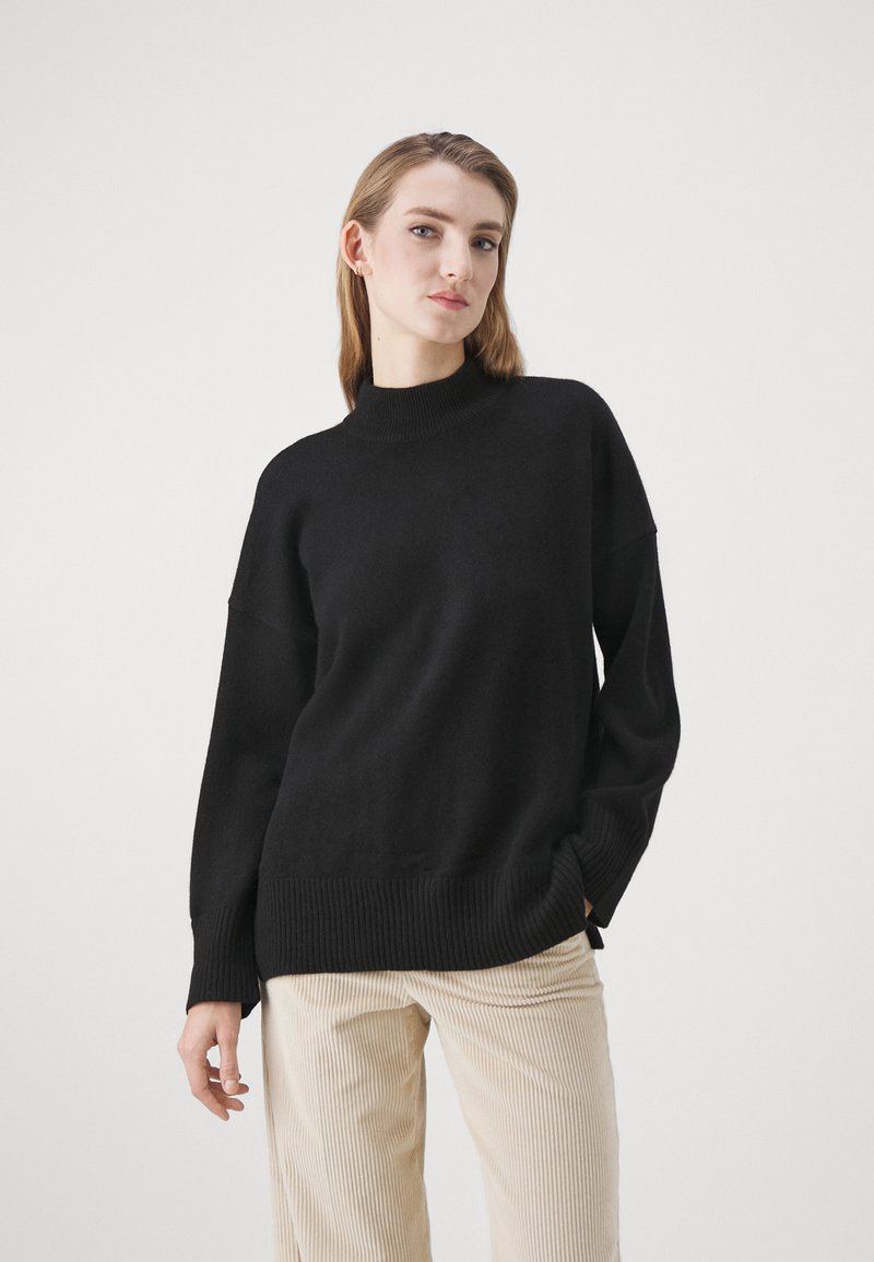 Davida Cashmere CHUNKY - Jumper - black - Zalando.co.uk