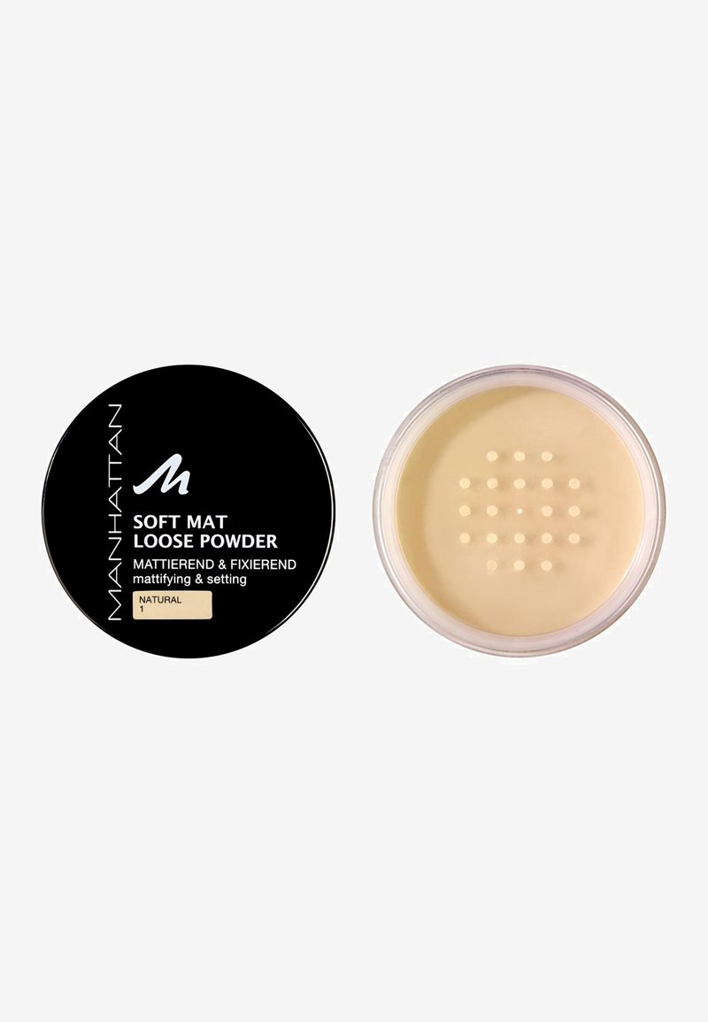 Manhattan Cosmetics SOFT MAT LOOSE POWDER - Puder - 1 natural/ej ...