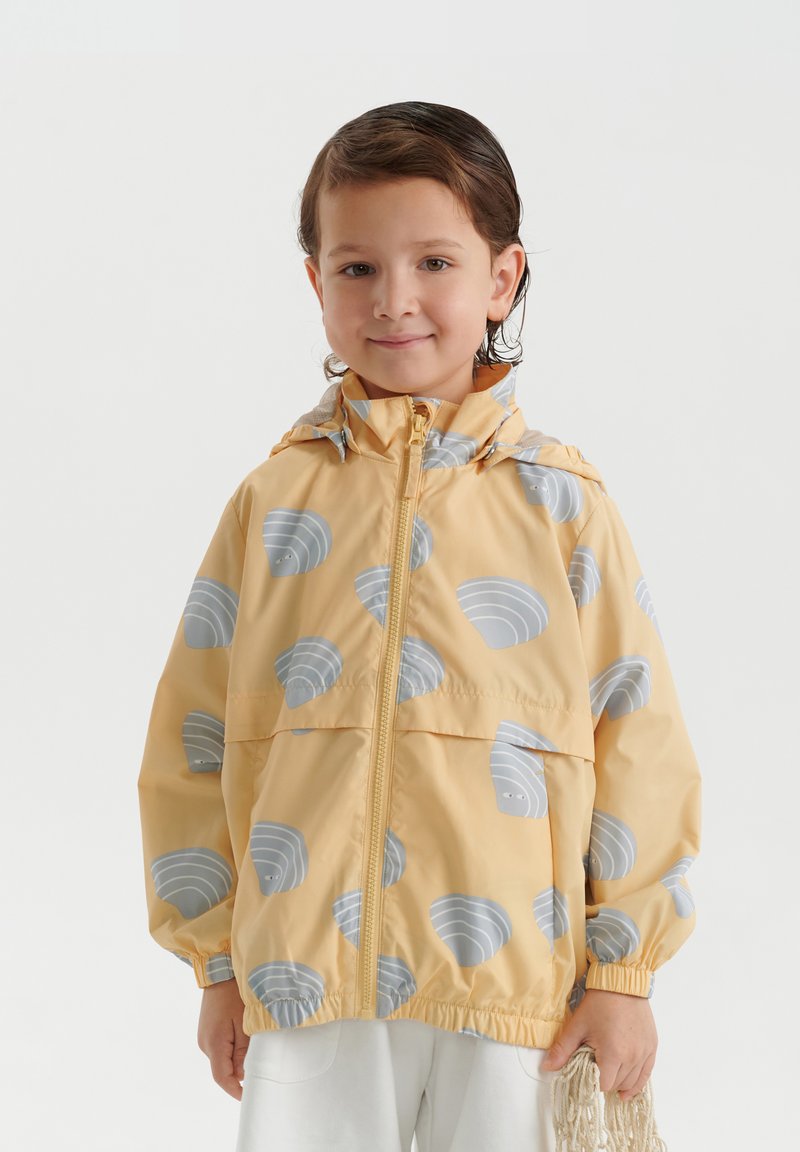 Leokid SHELLS - Regenjas - sandy corn/geel - Zalando.nl