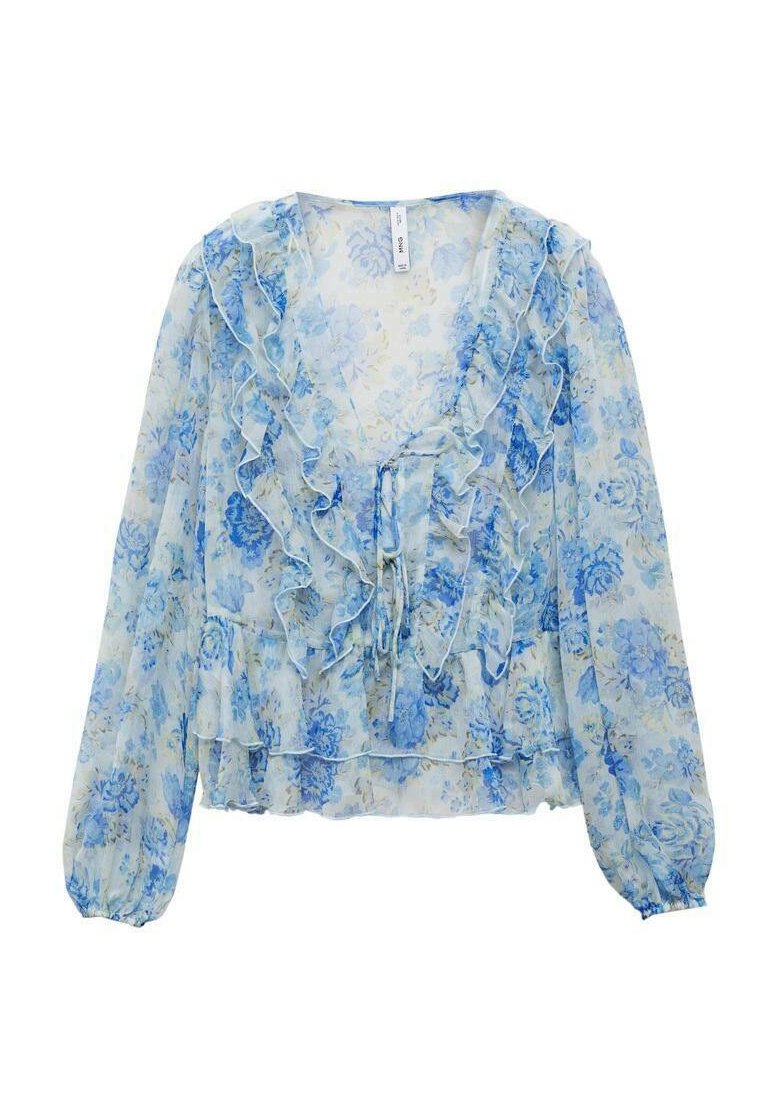 Mango RONALDI - Bluse - light blue/hellblau - Zalando