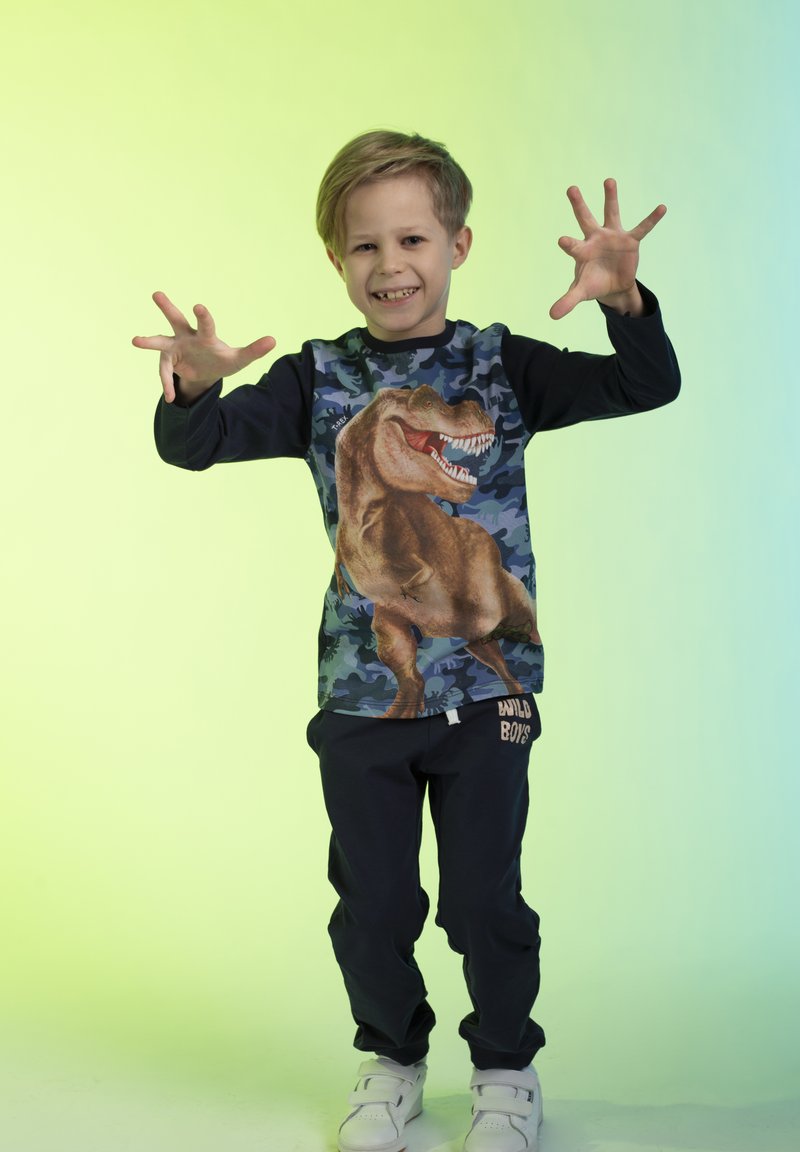 Dino World Tracksuit bottoms - navy/blue - Zalando