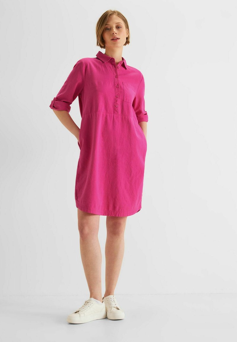 Street One Blusenkleid - pink - Zalando.de