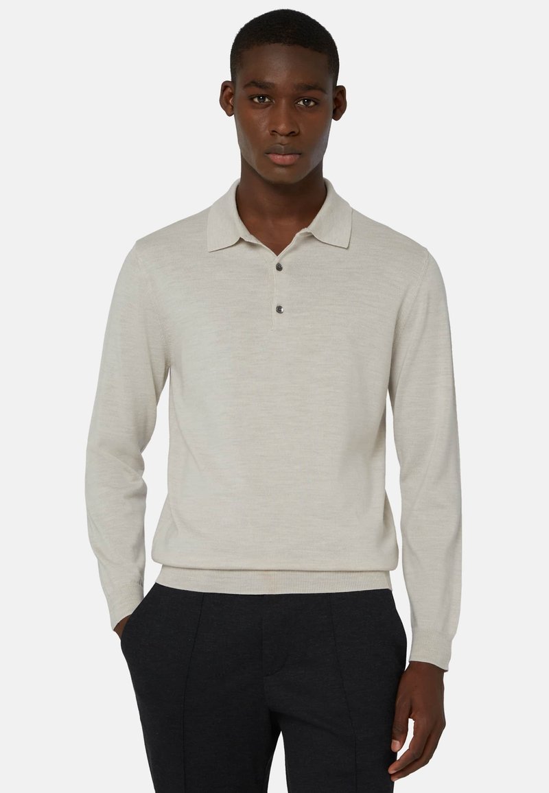 Boggi Milano Piké - light grey/ljusgrå - Zalando.se