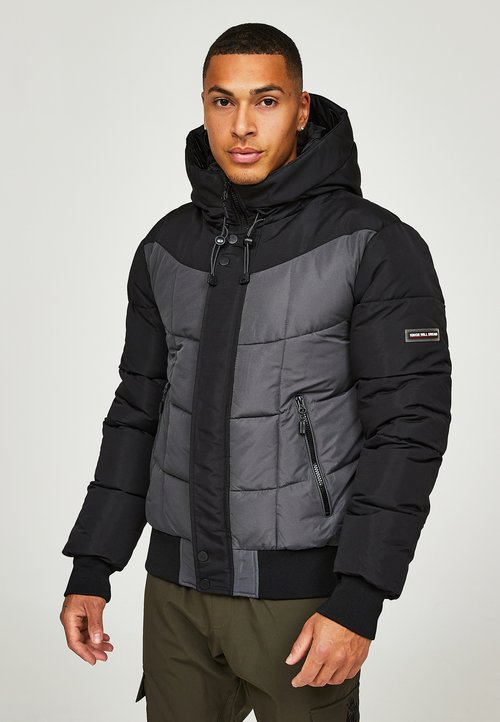 Kings Will Dream COLBY PUFFER JACKET - Bomberjacks - jet black/zwart ...