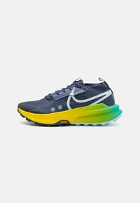 Nike Performance ZOOMX ZEGAMA 2 - Trail running shoes - thunder blue ...