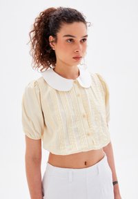adL BABY COLLAR GARNISHED - Hemdbluse - yellow/gelb - Zalando.de