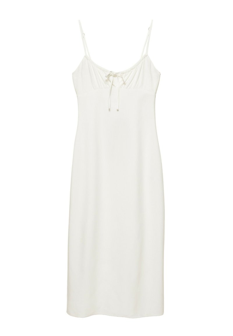 PULL&BEAR RUSTIC WITH TIED STRAPS - DRESS - Day dress - white - Zalando