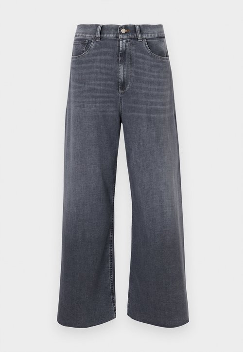 rag & bone SOFIE HIGH - Leveälahkeiset - jen/tummansininen - Zalando.fi