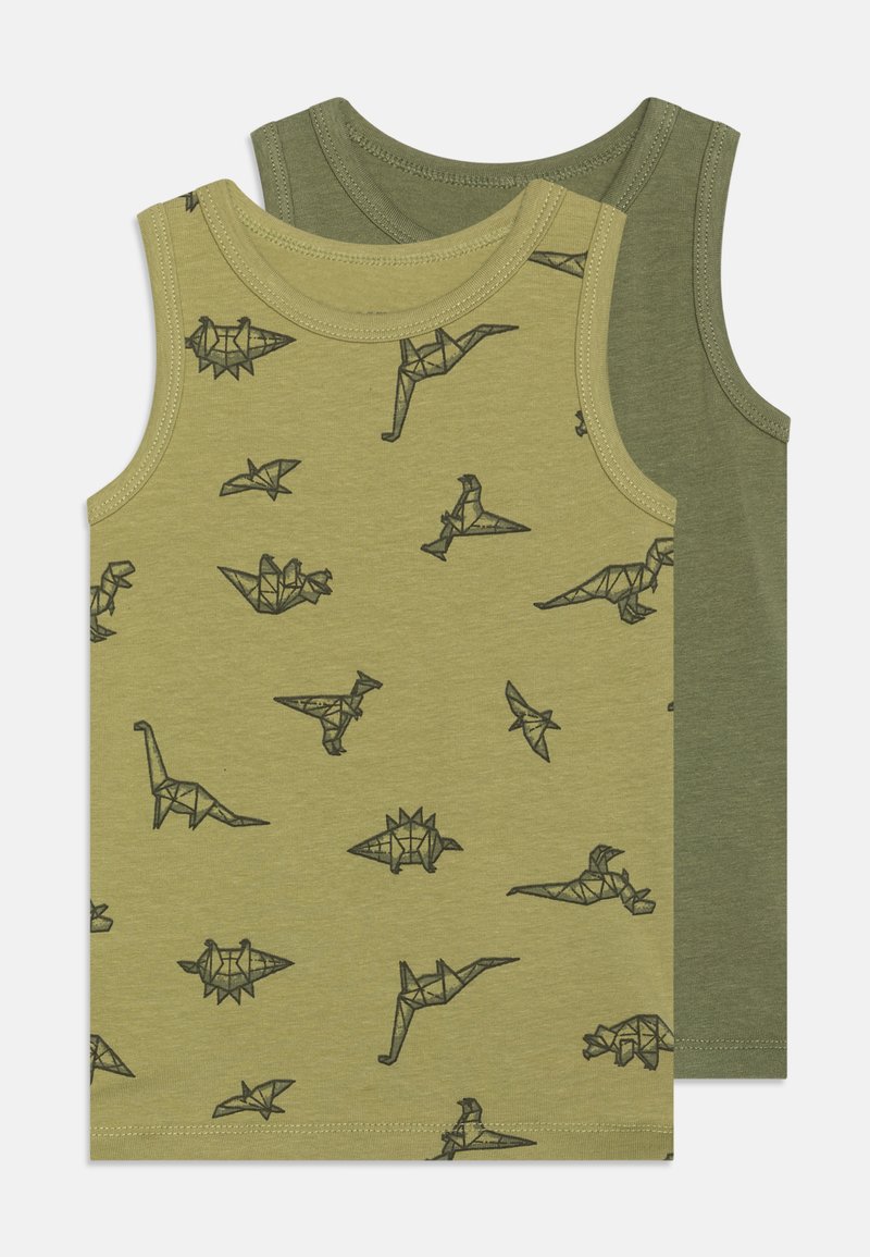 Name it NMMTANK SAGE DINO 2 PACK - Potkošulja - sage/zeleno - Zalando.hr