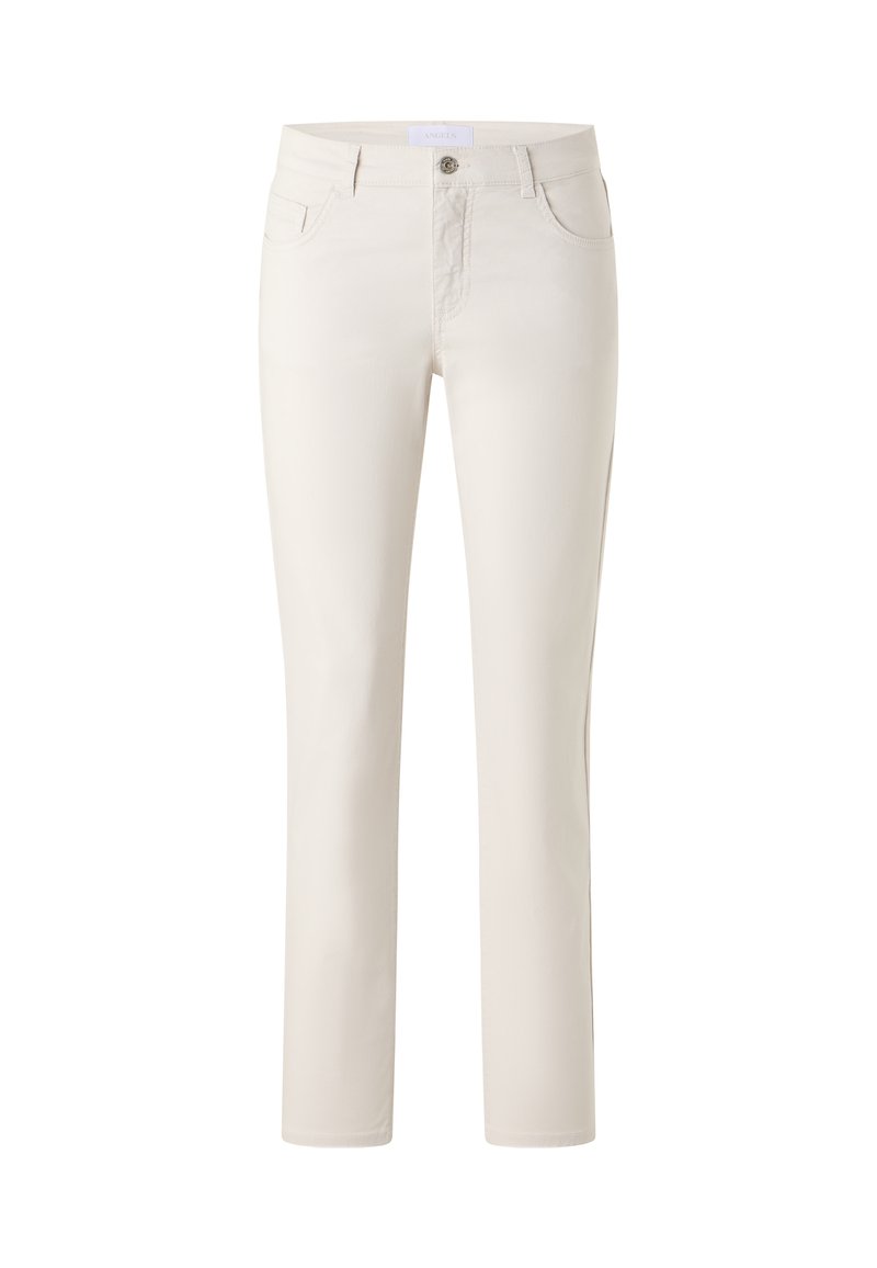 Angels DOLLY MIT COMFORT STRETCH - Jeans Straight Leg - offwhite - Zalando