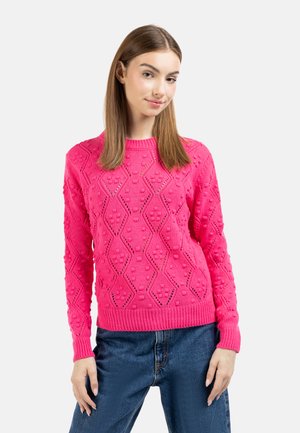 GOLDNER Strickpullover - pink - Zalando.de
