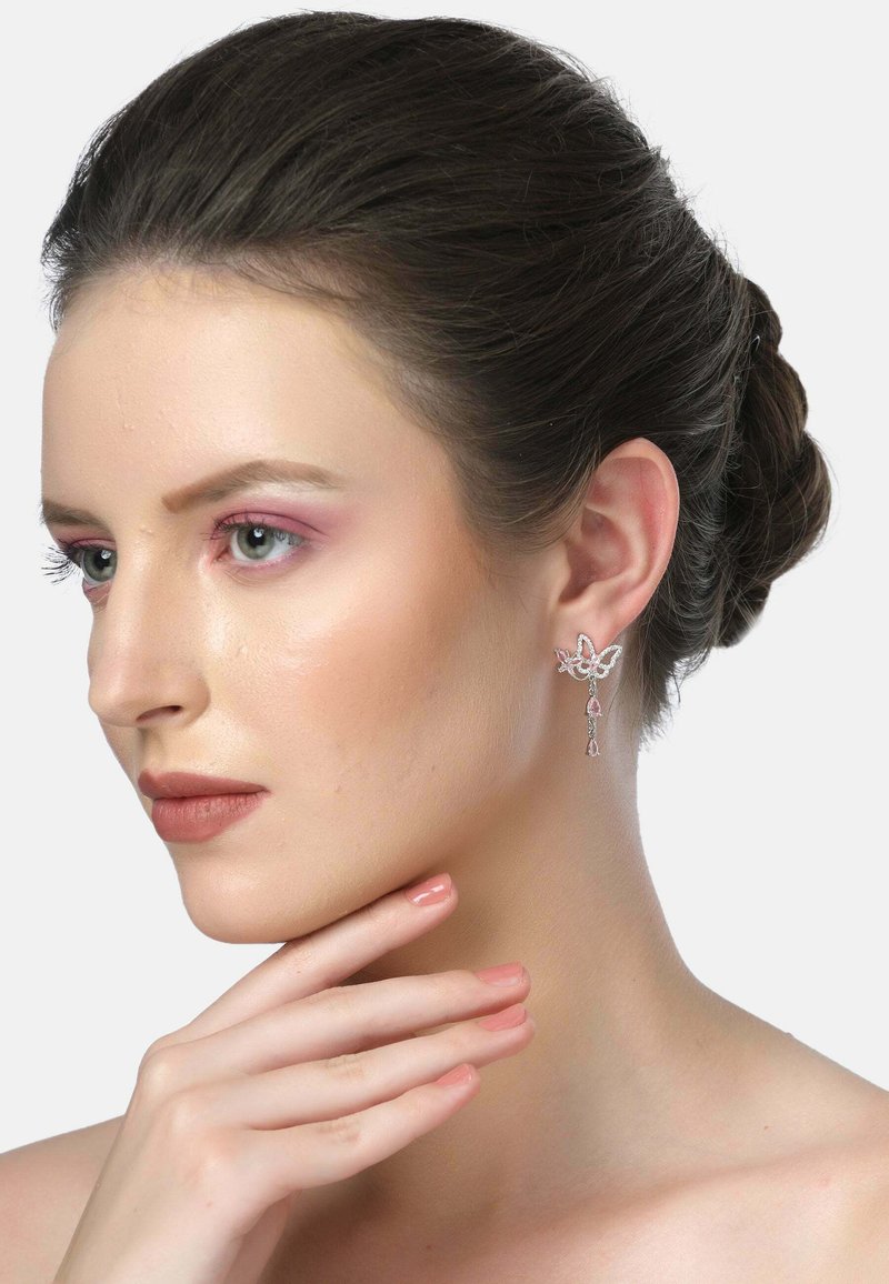 AVANT-GARDE PARIS DIVA DAINTY DOUBLE - Kõrvarõngad - light pink ...