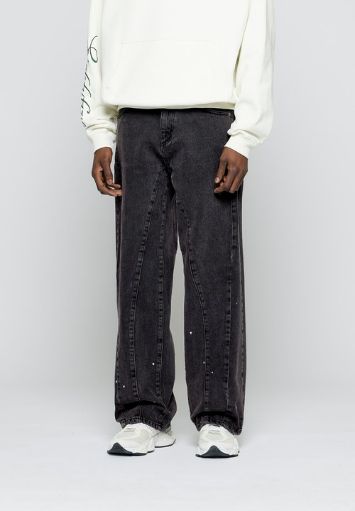 EIGHTYFIVE OPEM HEM - Jeans Straight Leg - sand storm blue/bleached ...