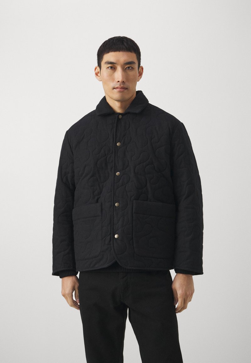 Rotholz QUILT JACKET UNISEX - Light jacket - black - Zalando.de