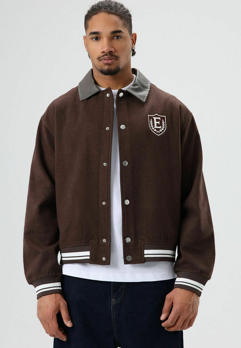 zibi London SNAP BUTTONS - Summer jacket - brown - Zalando