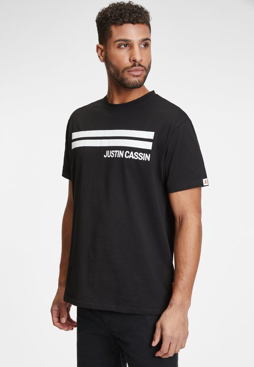 Justin Cassin T-Shirt print - black/schwarz - Zalando.ch
