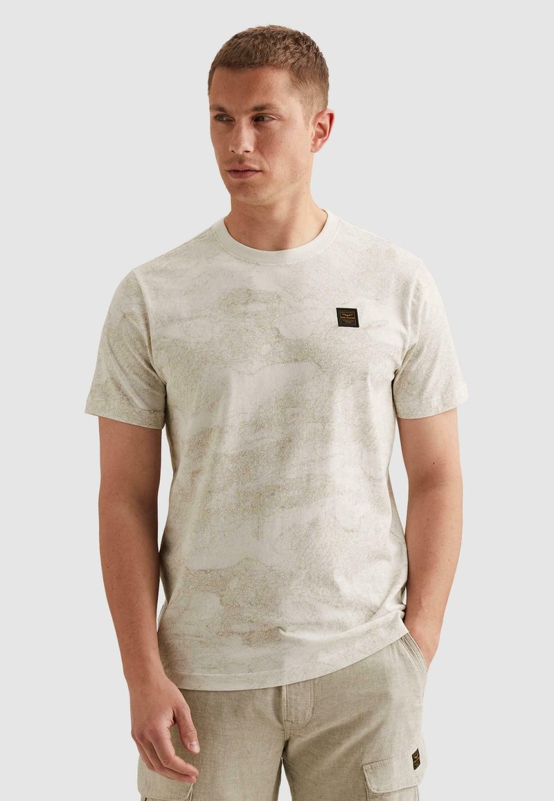PME Legend Print T-shirt - egret/white - Zalando