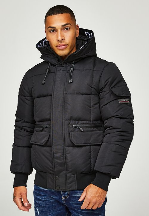 Kings Will Dream COLBY PUFFER JACKET - Bomberjacks - jet black/zwart ...