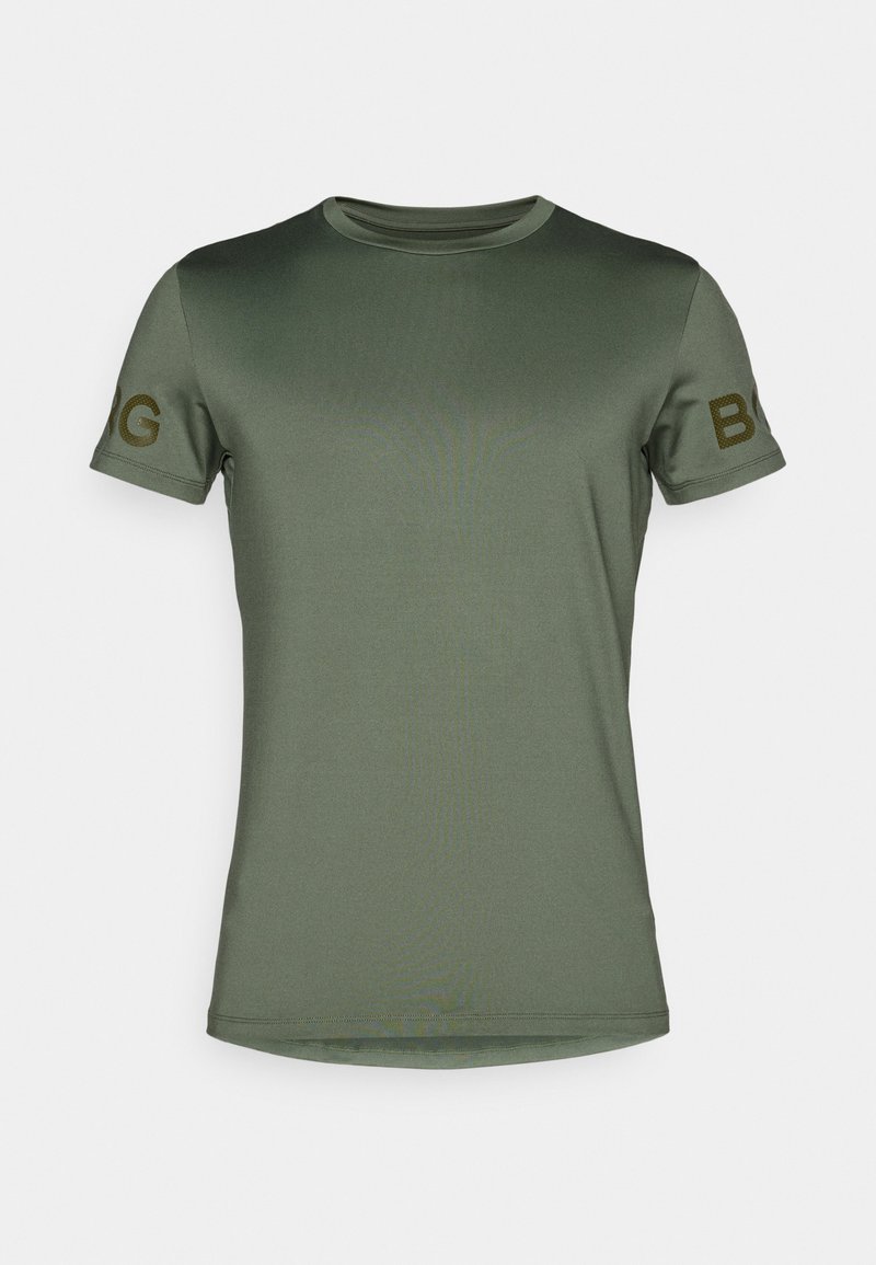 Björn Borg T-shirts med print - thyme/khaki - Zalando.no