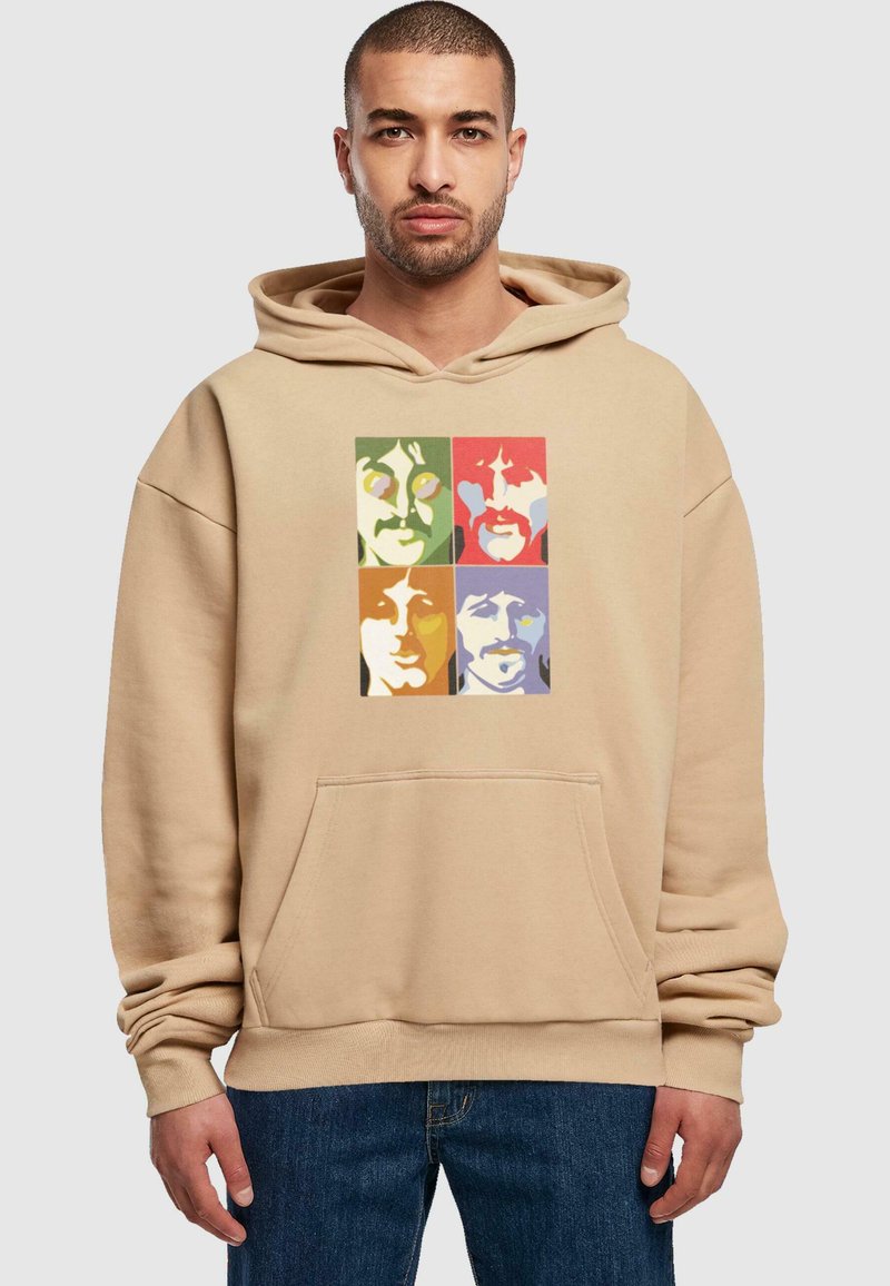 Merchcode BEATLES COLOR HEADS - Hoodie - unionbeige/beige - Zalando.de