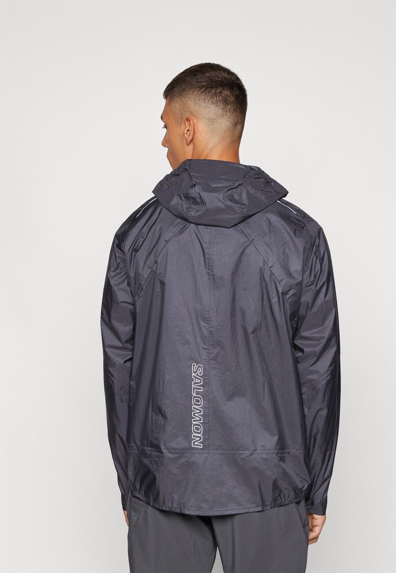 Salomon BONATTI JACKET - Hardshell jacket - deep black/black - Zalando.ie