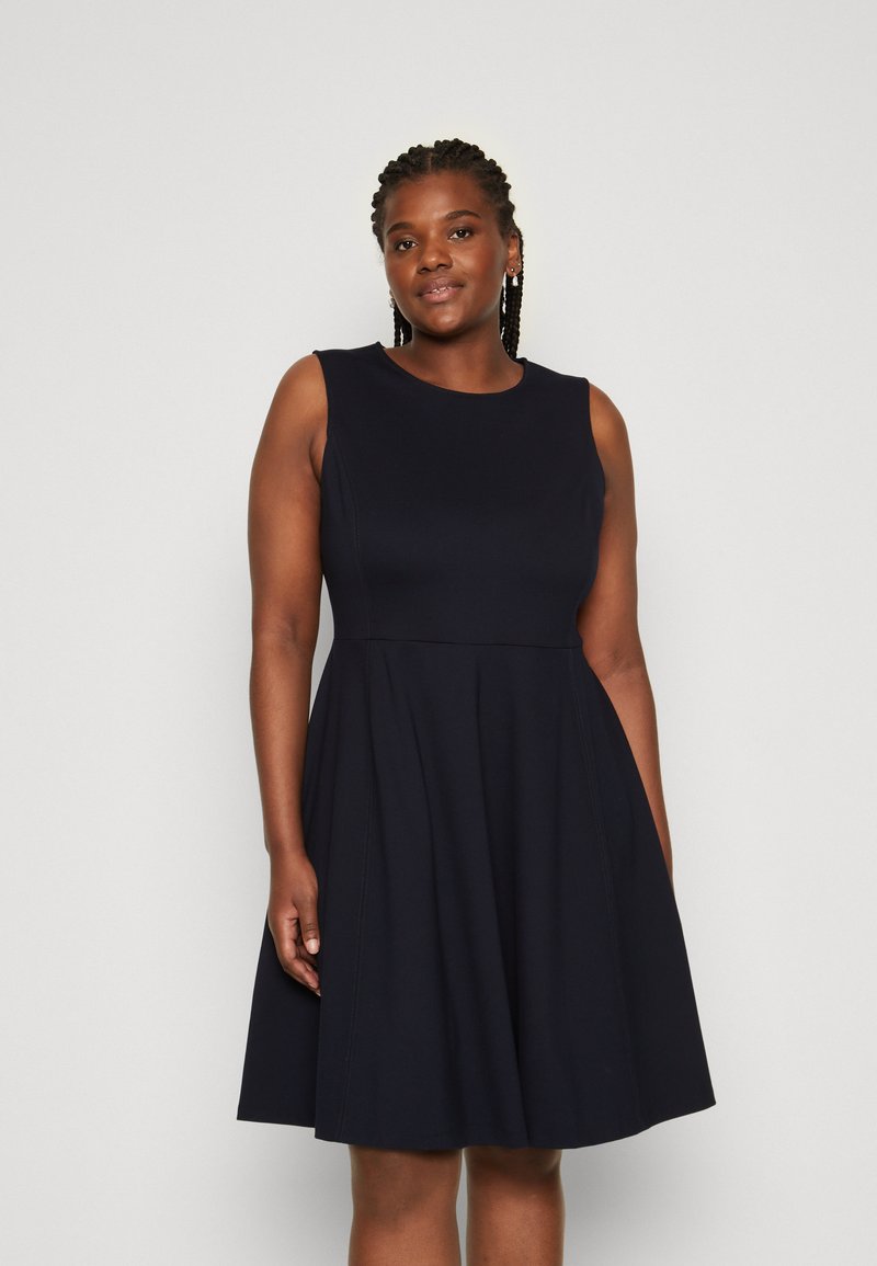 Lauren Ralph Lauren Woman CHARLEY SLEEVELESS DAY DRESS - Vestido de cóctel - lighthouse navy ...