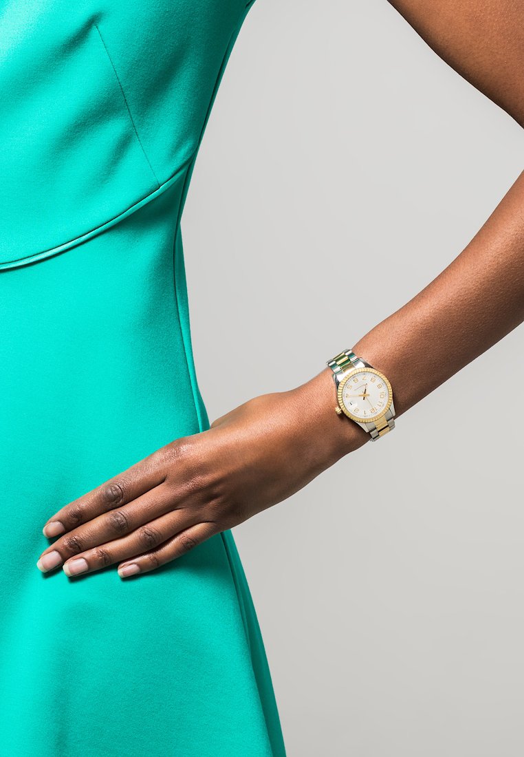Tamaris DEBBY - Watch - silver/gold/gold-coloured - Zalando.co.uk