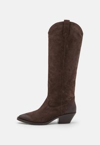 Ash DOLLY - Cowboy/Biker boots - dark brown - Zalando.co.uk