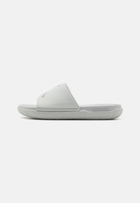 Jordan JUMPMAN SLIDE - Mules - neutral grey/metallic silver/light grey ...