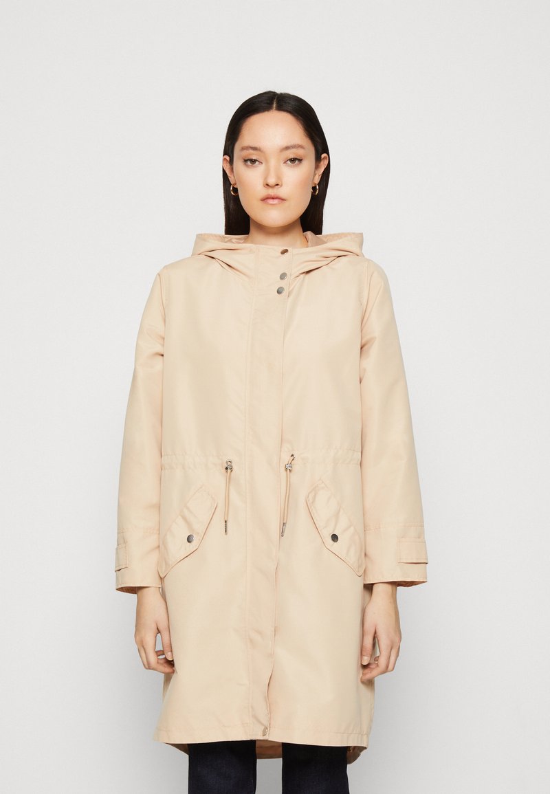 Vero Moda VMEVERLY BOOS - Parkatakki - irish cream/beige - Zalando.fi