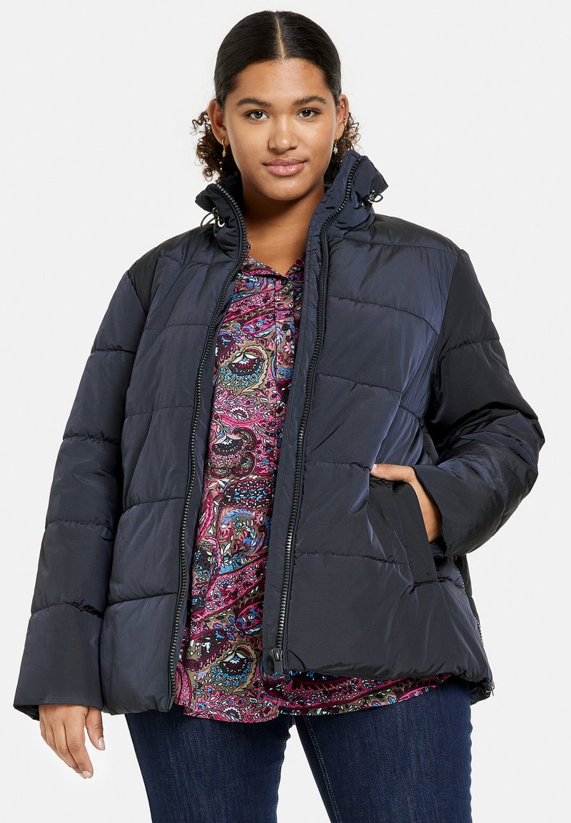 Samoon STEPP - Winter jacket - blue berry/dark blue - Zalando.ie