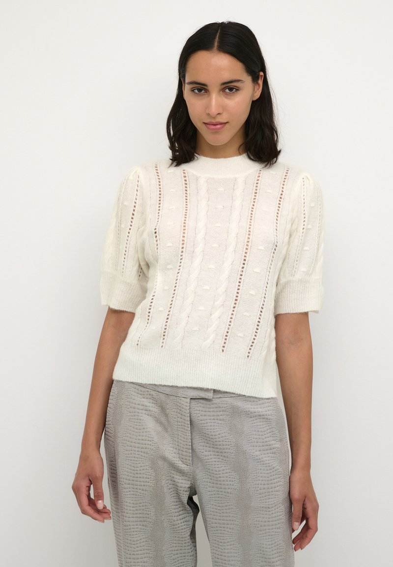 Karen by Simonsen T-shirt basic - egret/wit - Zalando.be