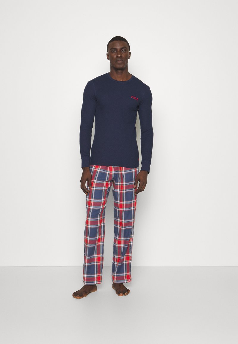 Polo Ralph Lauren SLEEP SET - Pyjamas - blue/red/svart - Zalando.se