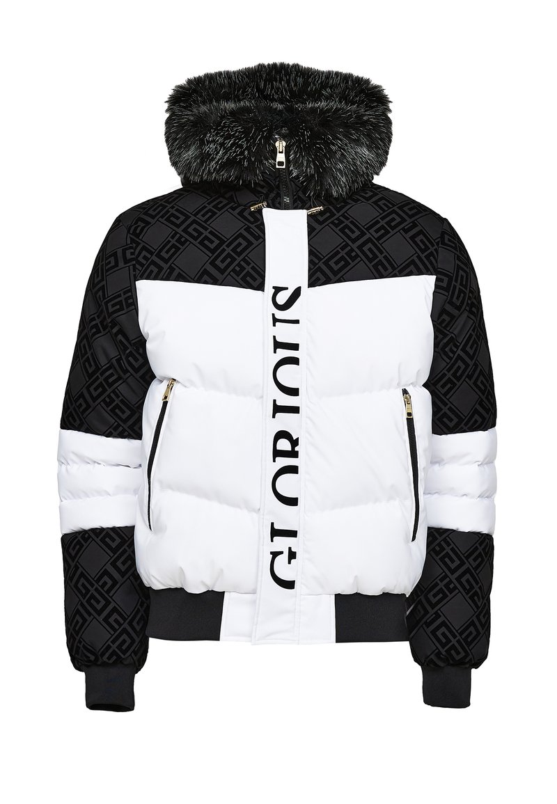 Glorious Gangsta LAVIN 3.0 PUFFER JACKET - Winter jacket - optic white ...