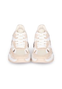 Posh by Poelman Baskets basses - white with gold combination/blanc ...