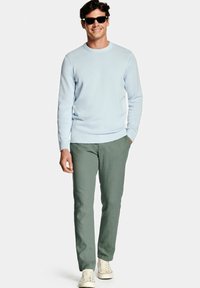 MR MARVIS THE MIDWEIGHT CREW - Jumper - Avenues/light blue - Zalando