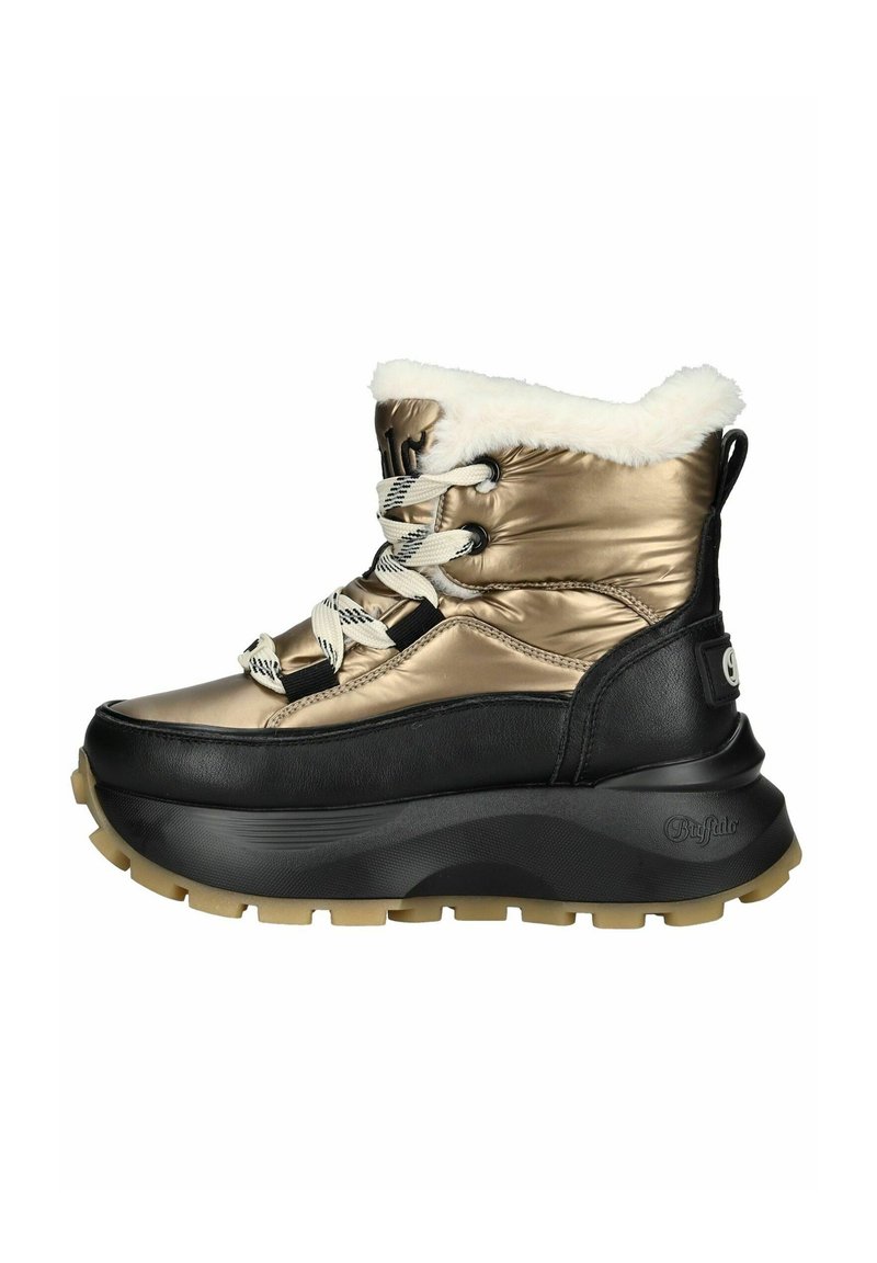 Buffalo Žieminiai batai - black gold z/juoda - Zalando.lt