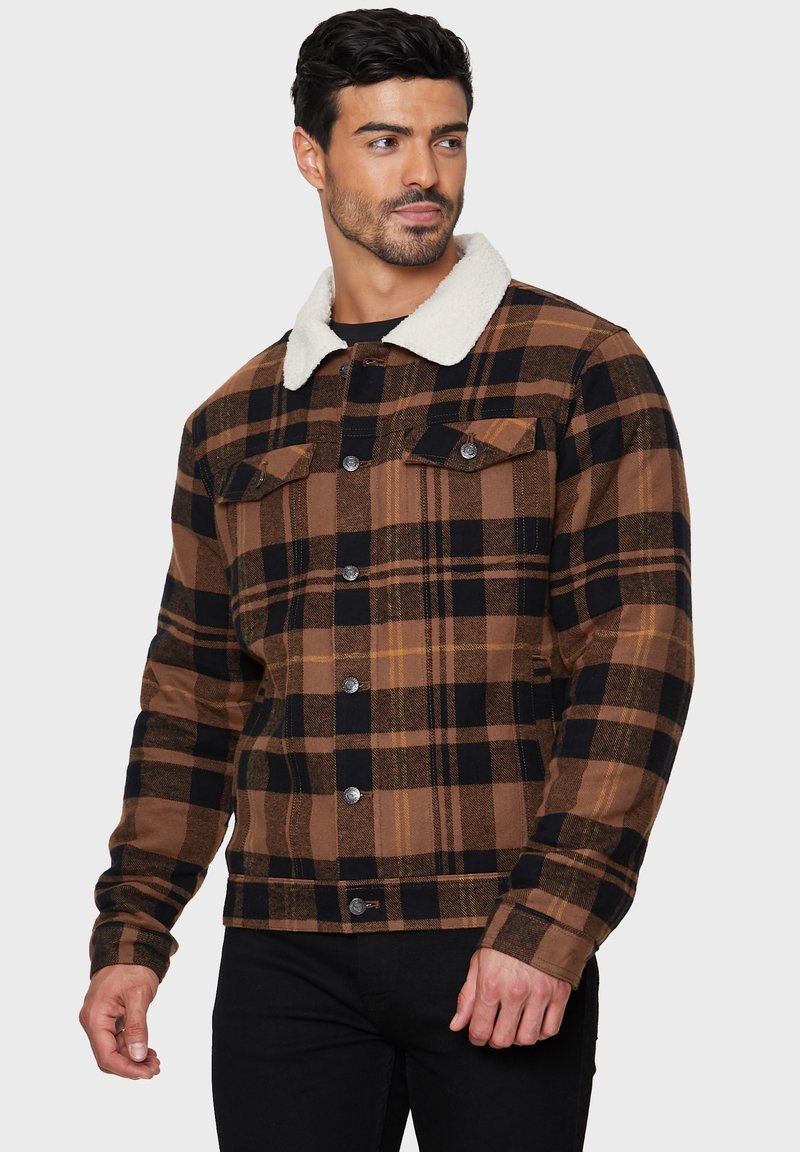 Threadbare PHILIP - Denim jacket - brown - Zalando.ie