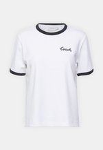 Coach COACH RINGER - T-shirts print - white/hvid - Zalando.dk