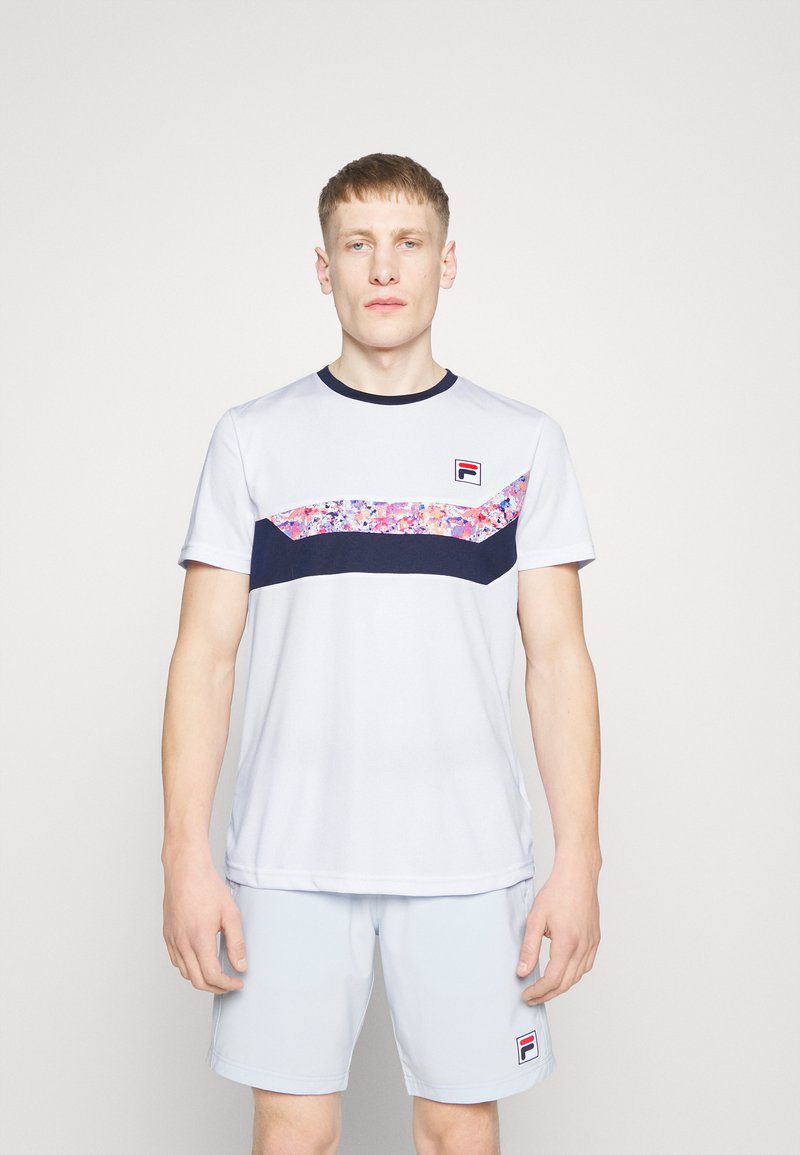 Fila LUCA - T-Shirt sport - white/bianco - Zalando.it