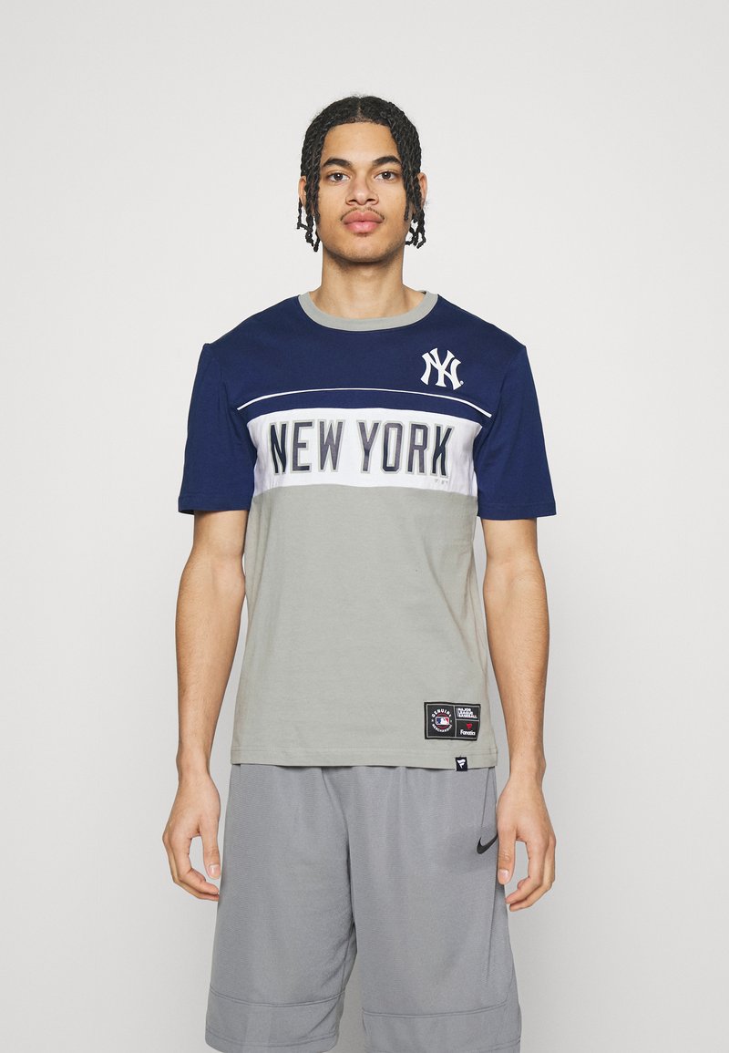 Fanatics MLB NEW YORK YANKEES FUNDAMENTALS CUT AND SEW PANEL TEE ...