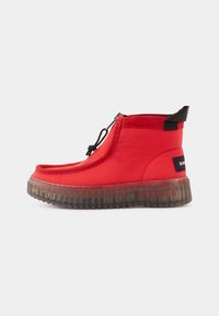 Clarks TORHILL ZIP. - Mocasines - red/rojo - Zalando.es